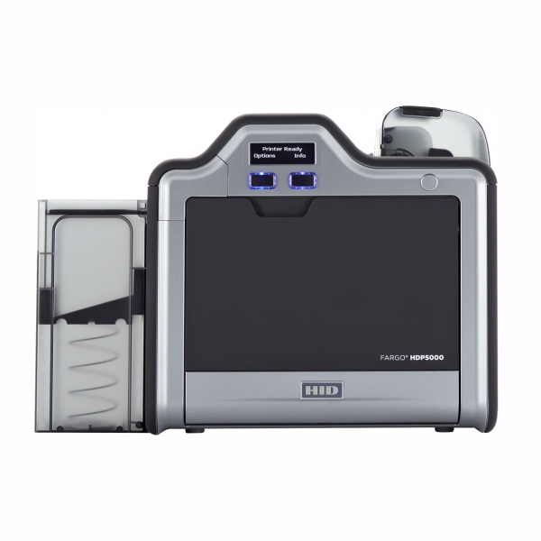 Fargo HDP5000 ID Card Printer With Ribbon 500 YMCK Color Ribbon | eTOP ...